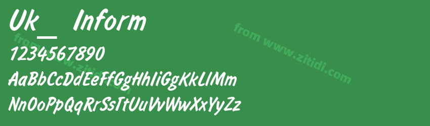 Uk_Inform字体免费下载-Uk_InformNormal在线预览-Uk_Inform10:10:1966在线转换器-字体帝