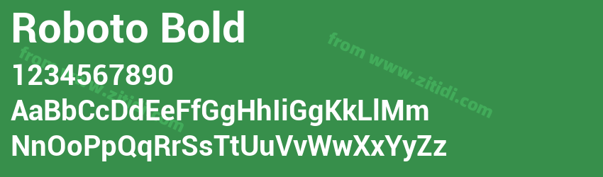 Roboto-Bold字体免费下载-Roboto-BoldBold在线预览和转换器-字体帝