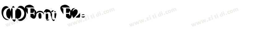 CIDFont F2免费下载和在线预览转换-字体帝