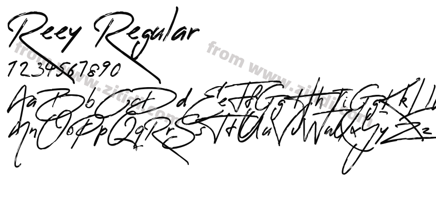 Reey-Regular字体免费下载-Reey-RegularRegular在线预览和转换器-字体帝